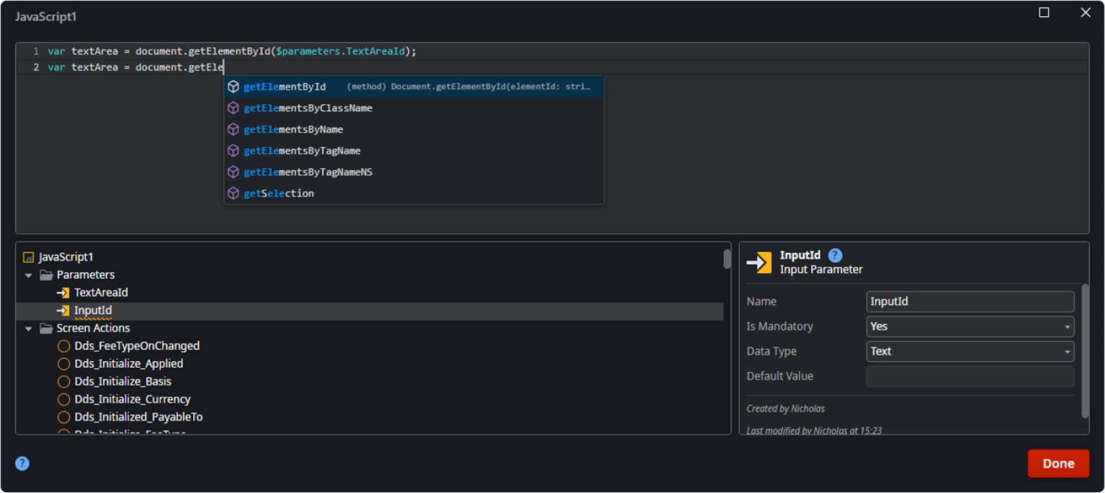 Leveraging the power of JavaScript in OutSystems: enhancing low-code ...